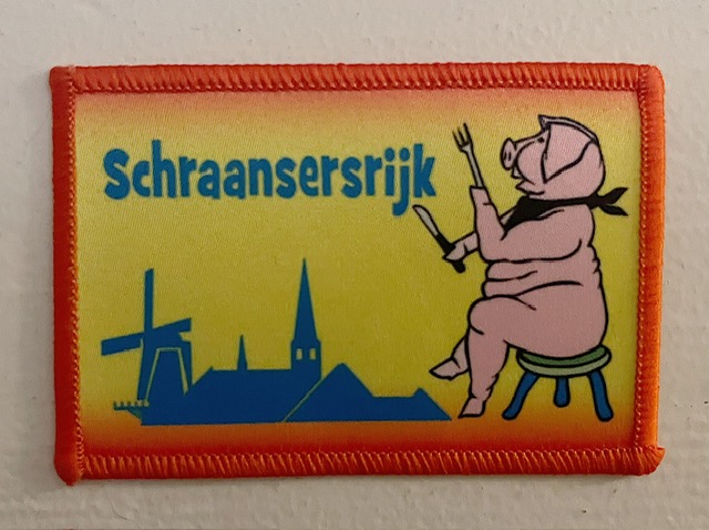 Strijkembleem Schraansersrijk – T.C.V. "De Schraansers" – ONGELOOGE ...